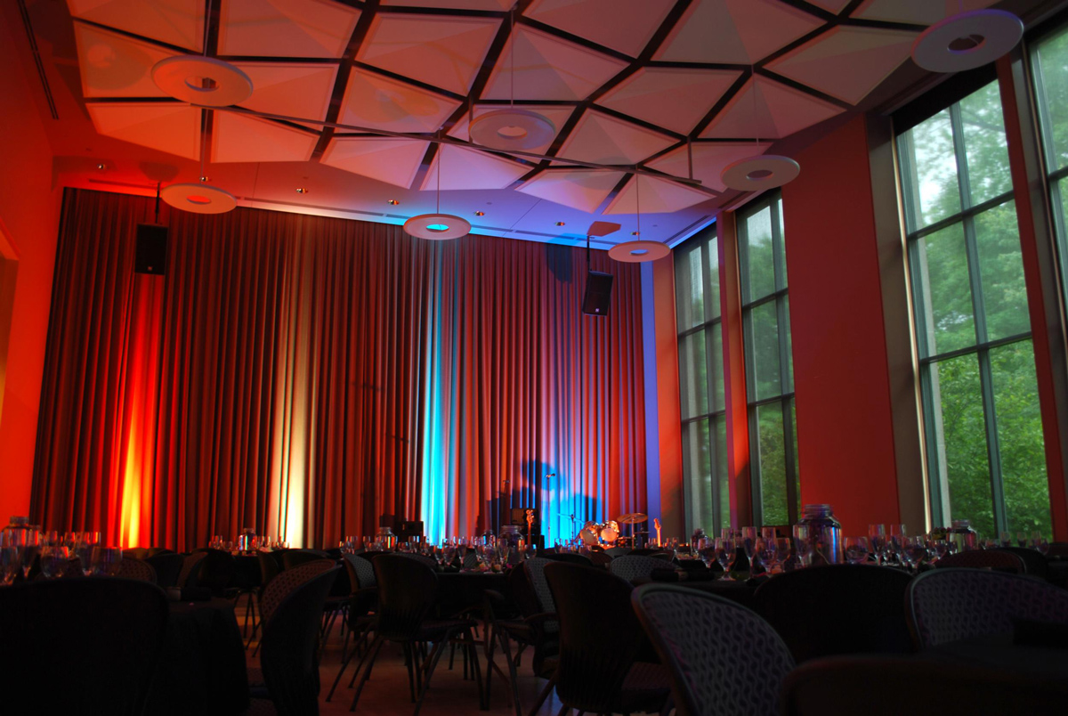 Ambient LED Lighting and Wall Washes - The Great Event